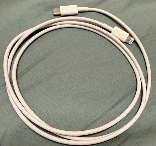 Кабель Apple lightning usb c 1 m