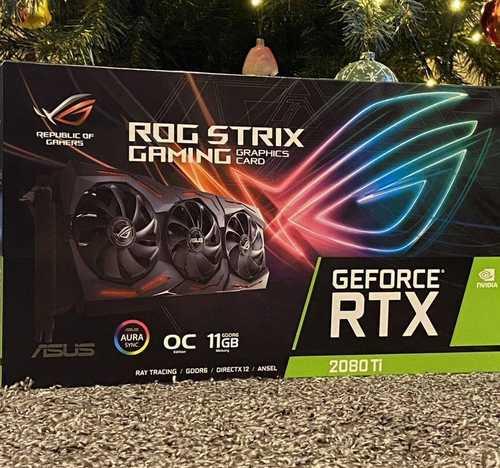 Видеокарта rtx 2080ti asus rog strix