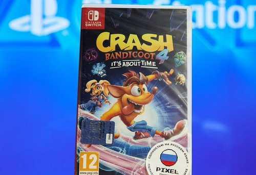 Картридж Crash Bandicoot 4: It’s About Time Switch