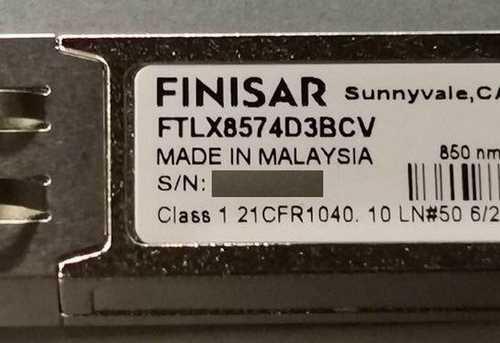 Трансивер Finisar SFP+ 850 нм 10 Гб/с