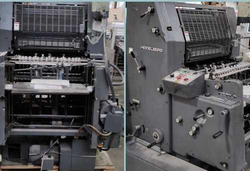 Однокрасочная офсетная печатная машина