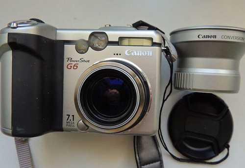 Canon PowerShot G6 (ещё тот "японец") + Допы