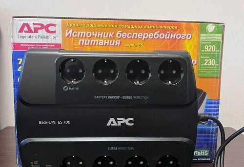 Бесперебойник ибп APC Black-UPC ES 700