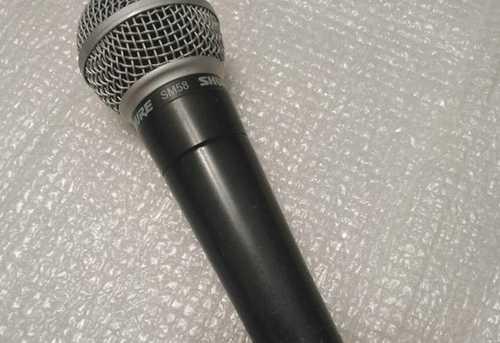 Концертный микрофон Shure SM58 made in Mexico