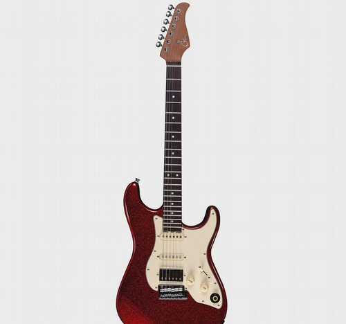 Электрогитара Mooer gtrs Standard S800 Red со встроенным процессором