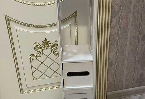 Шкафчик пенал для туалетной бумаги