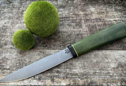 Якутский нож с долом из стали к340