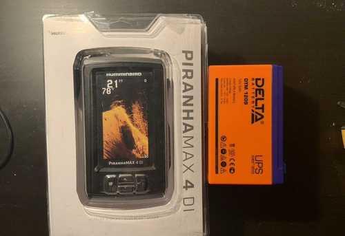 Humminbird piranhamax 4 di комплект