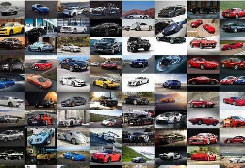 Коллекция моделей авто 1:24