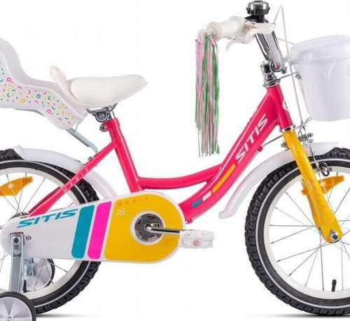 Велосипед sitis marie 16" (2023) Pink Ros298