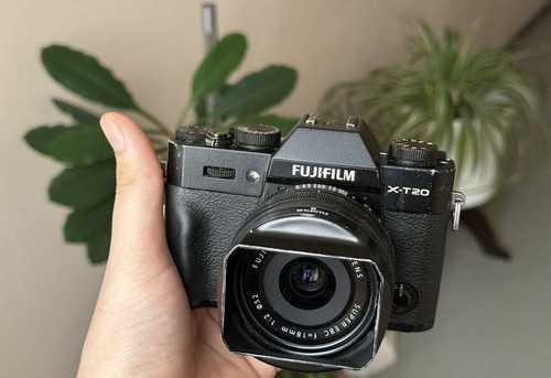 Fujifilm X-T20, Fujinon 18mm F2