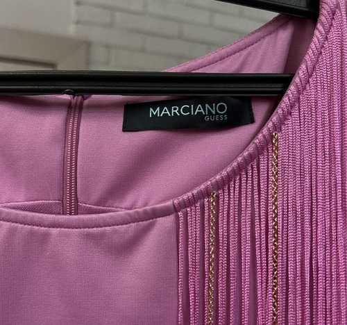 Платье guess marciano фуксия 44