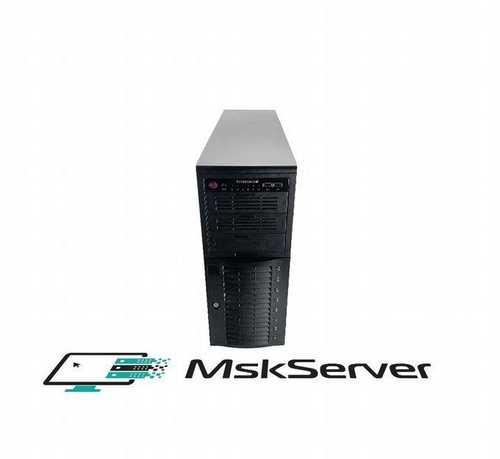 Сервер Supermicro 7048R 745TQ 2x E5-2697v3 16Gb