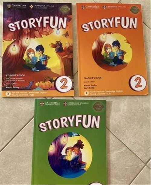 Учебник Storyfun 2, 1