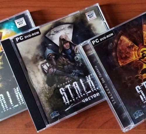 S.T.A.L.K.E.R. PC DVD вся серия игр