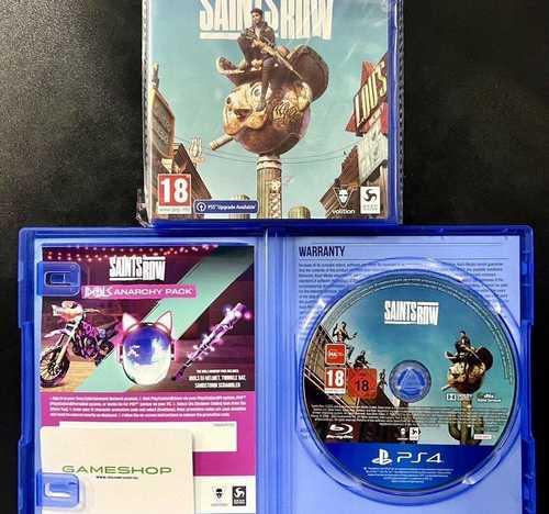 Saints Row. Day One Edition PS4