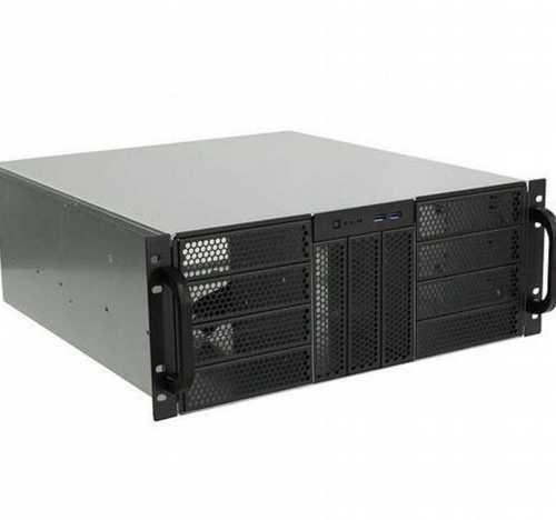 Procase RE411-D0H17-E-55 Корпус 4U server case,0x5.25 17HDD,черный,без блока питания,глубина 550мм,M