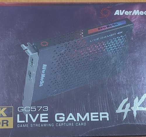 Карта видеозахвата AVerMedia GC 573 Live Gamer 4K