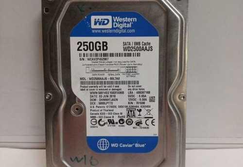 Жесткий диск 3.5" 250Gb SATA WD WD2500aajs