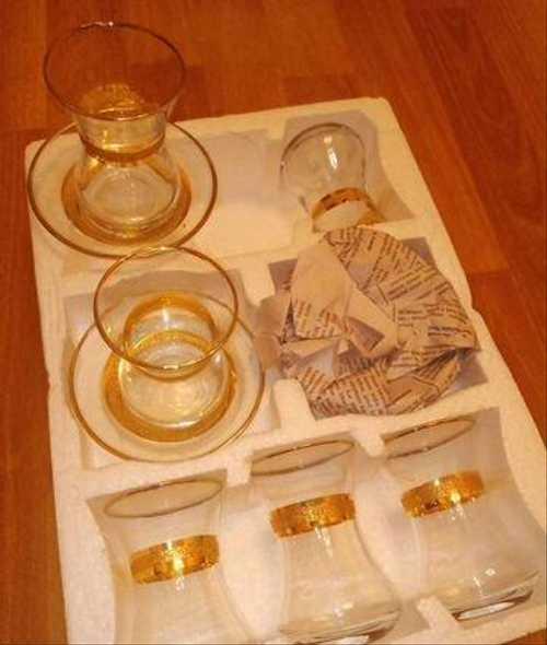 Турецкие стаканы для чая армуды