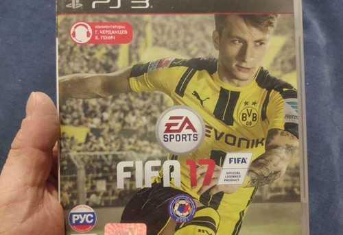 Игра для приставки PS3 Fifa 2017 футбол
