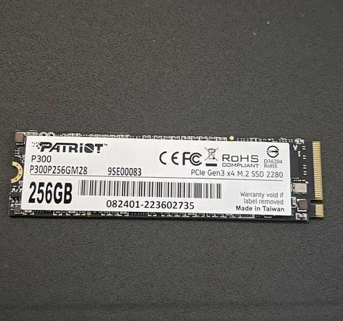 Накопитель M.2 SSD Patriot 256GB