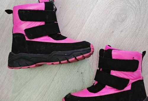 Сапоги ботинки зимние для девочки детские 27