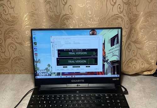 Игровой ноутбук gigabyte aero i7 7700 / GTX 1060