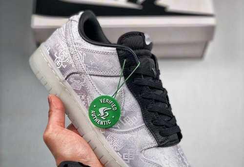 Кроссовки Fragment Design x Clot x Nike Dunk Low