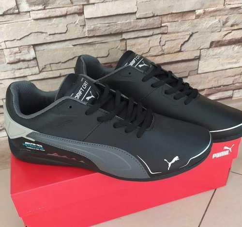 Кроссовки 40 41 Puma AMF Petronas Black white