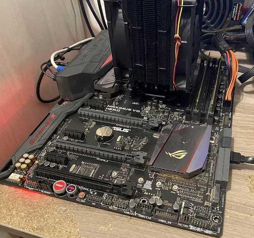 Материнская плата Asus Z170 maximus viii hero 1151