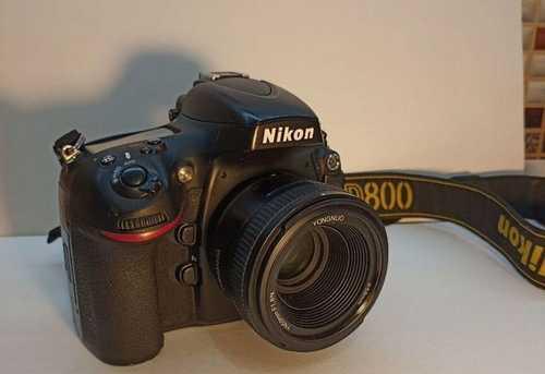 Nikon d800e + 50mm Зеркальный фотоаппарат
