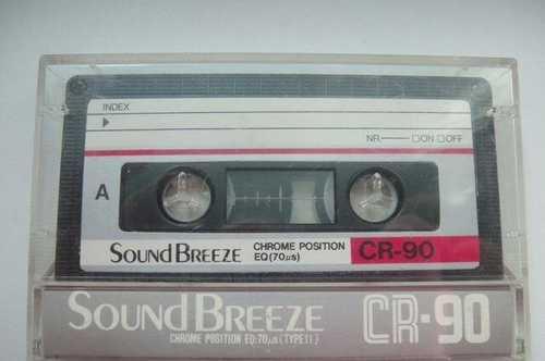 Магнитофонная кассета Sound Breeze CR-90 Chrome Po