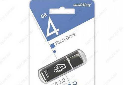 Носитель информации smartbuy Glossy USB 4GB черный
