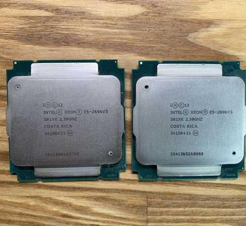 Intel xeon E5 2696 V3 18 ядер 36 потоков