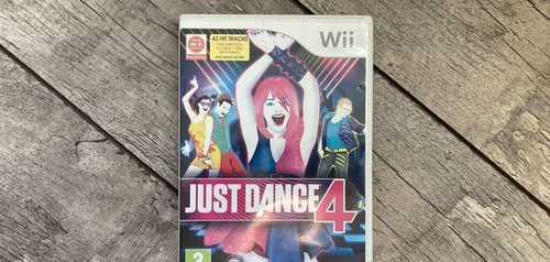 Just Dance 4 Wii диск лицензия