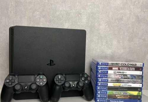 Sony playstation 4 + 79 игр