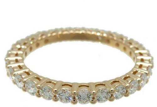 Золотое кольцо Tiffany 3.9гр 1.8ct