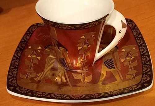 Кофейная пара египетский фарфор
