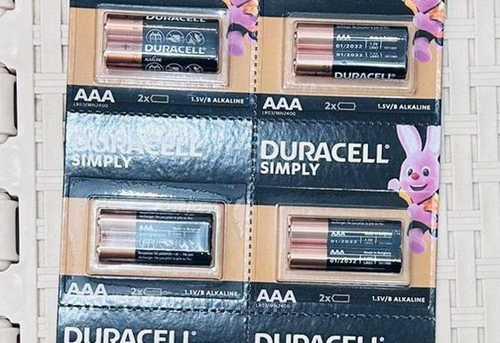 Батарейки duracell