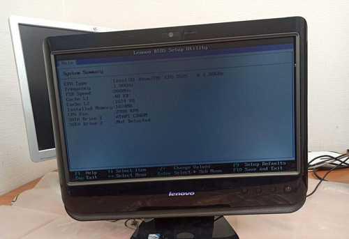 Моноблок Lenovo C200 без радиатора процессора