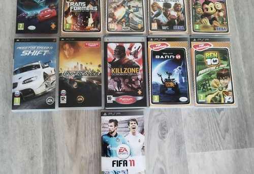 Игры psp essentials 11игр