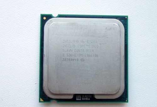 Процессоры Intel Core 2 Duo E7200, E8200
