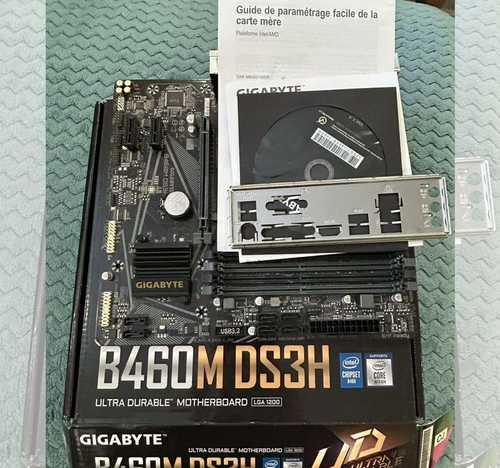 Материнская плата gigabyte b460m ds3h