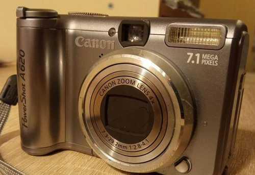 Компактный фотоаппарат Canon Power Shot A620
