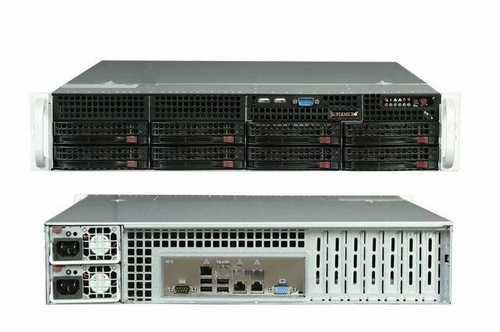 Сервер Supermicro 6027R 2*E5-2680v2 128Gb 8*HDD 2U
