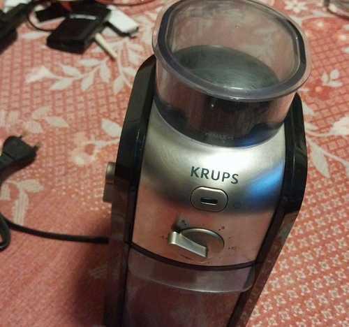 Кофемолка электрическая жерновая krups gvx242