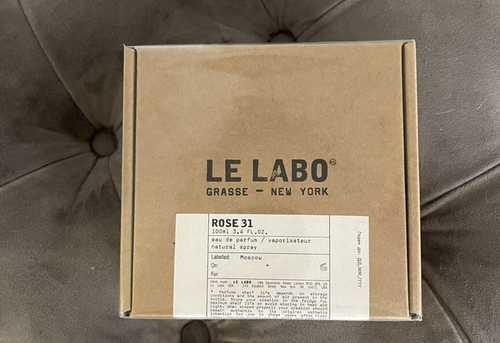 LE labo rose 31 100 ml