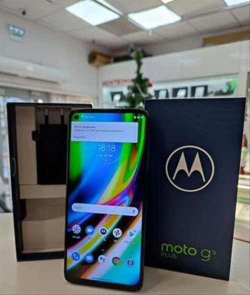 Телефон, Motorola Moto G9 Plus 128 гб