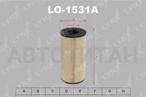OE0016 LO-1531A Фильтр масляный lynx